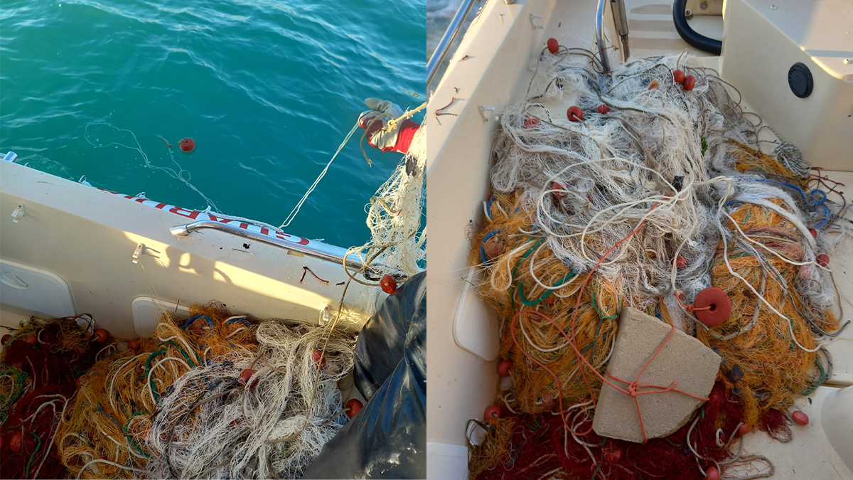 Agropoli, la Guardia Costiera sequestra reti da posta - Cilento Post