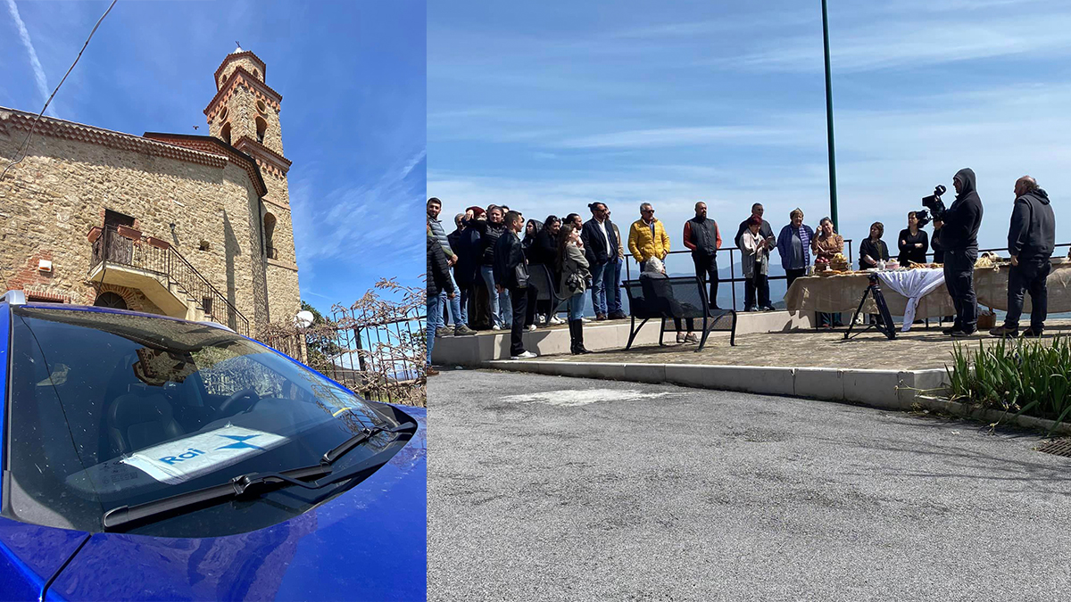 Stella Cilento, le telecamere del Tg3 Itinerante in paese - Cilento Post