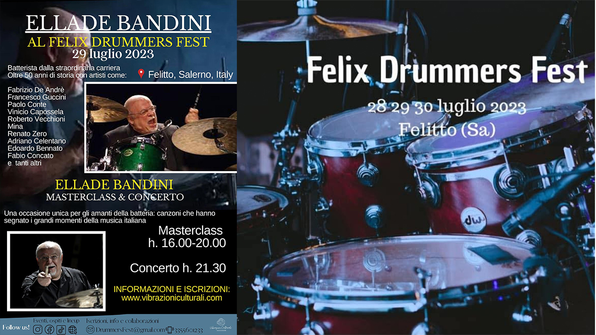 A Felitto torna il Felix Drummers Fest, una tre giorni di musica ...