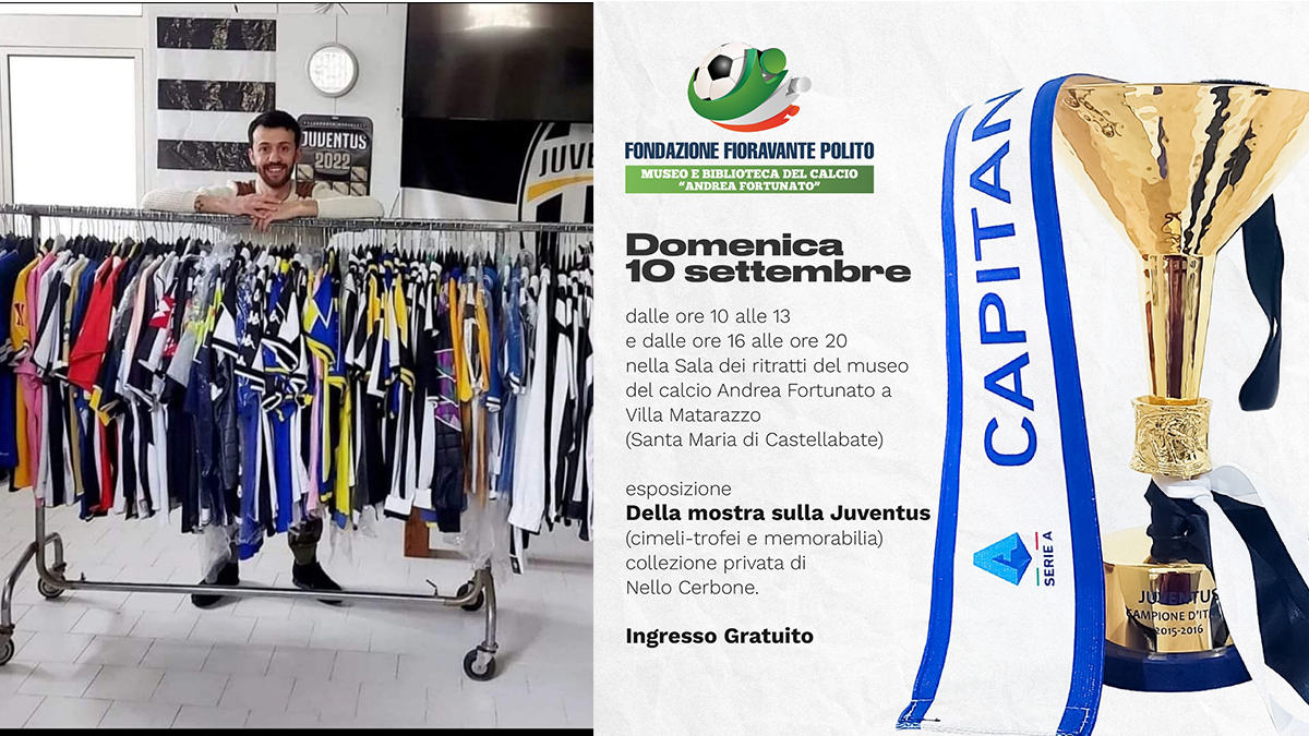Castellabate, Nello Cerbone: Un Appassionato Della Juventus Porta la ...