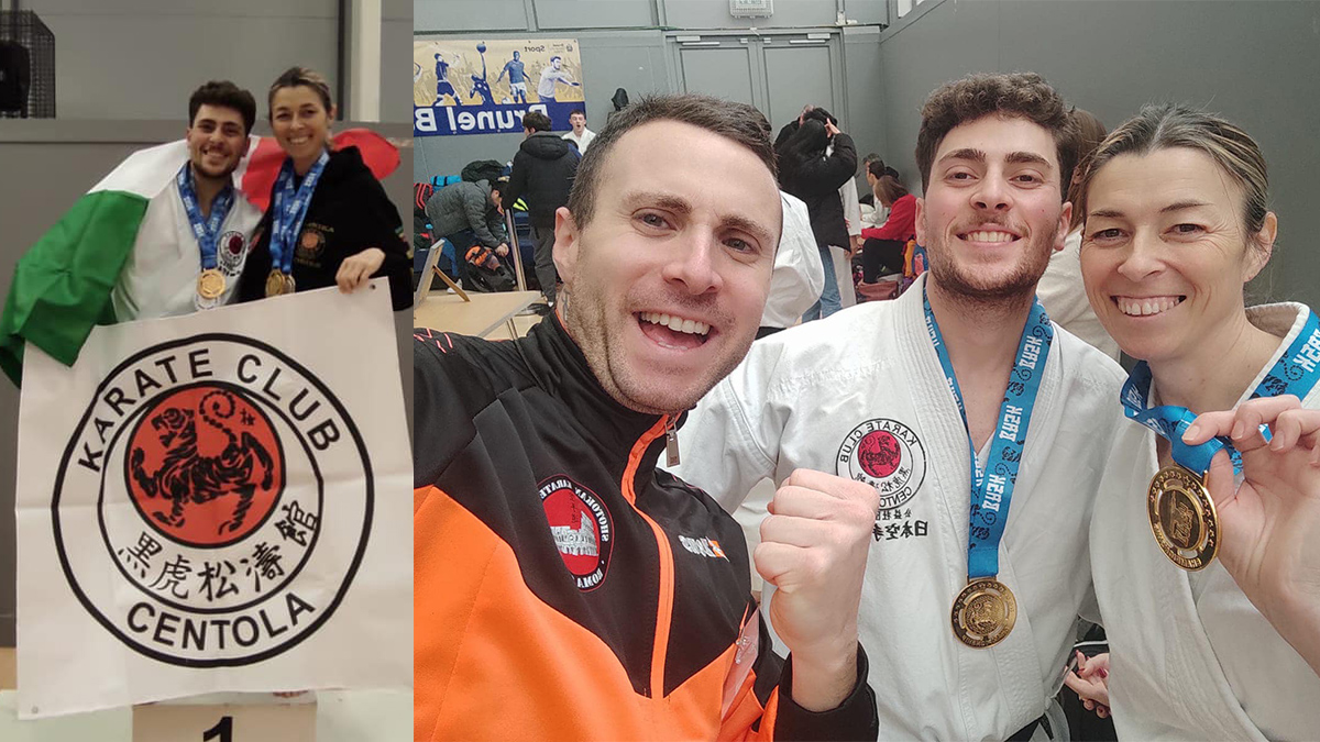Centola, due medaglie d'oro in Inghilterra per il Karatè Club Centola ...