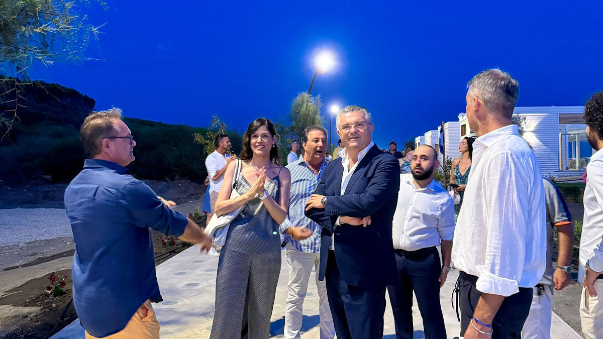 Capaccio Paestum, inaugurato l’impianto di illuminazione del secondo ...
