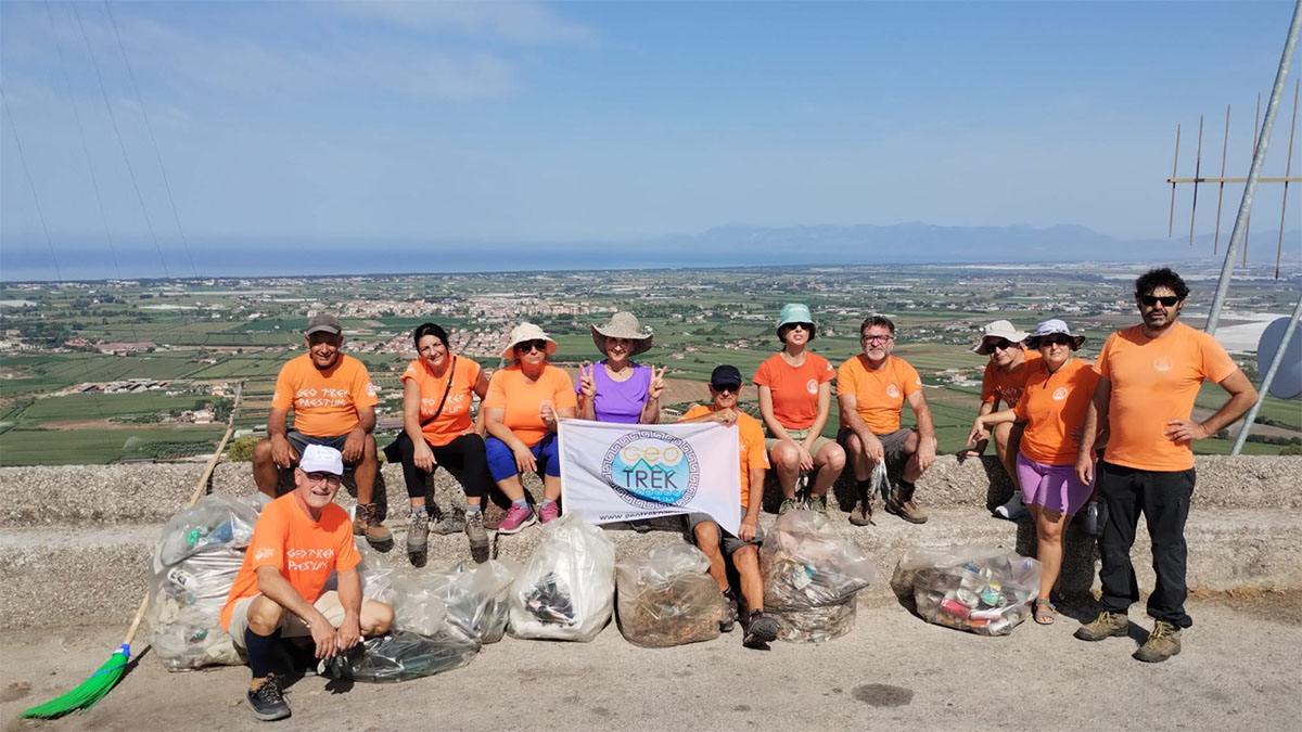 Capaccio Paestum, Geo Trek Paestum ripulisce l’area del Santuario della ...