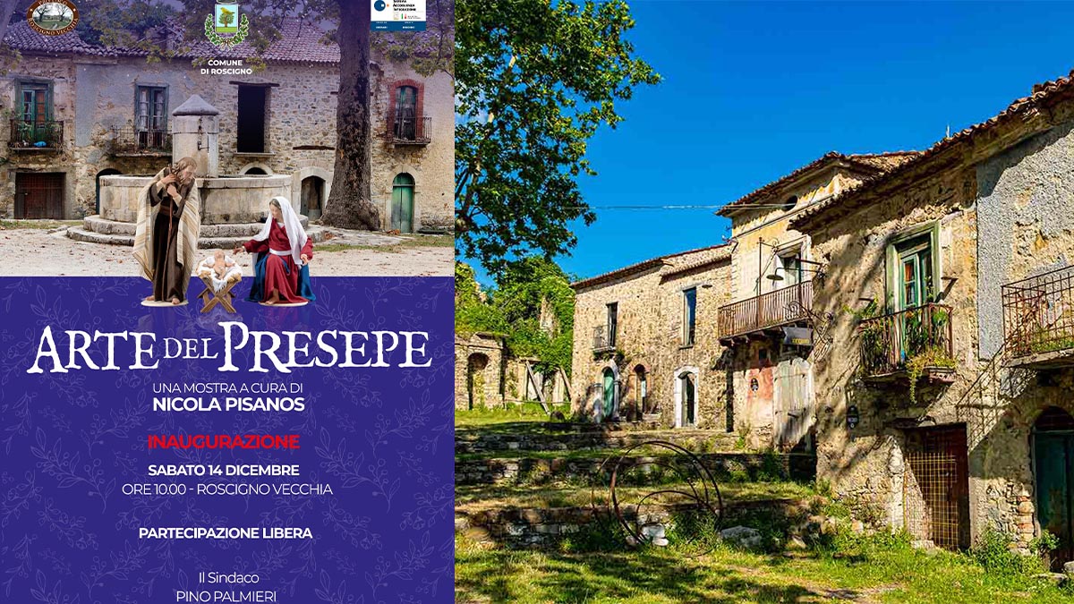 Roscigno Vecchia inaugura “L’Arte del Presepe”: sabato 14 dicembre ...
